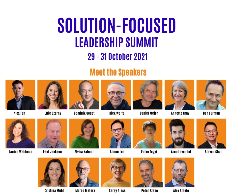 Solution Focused Leadership Summit | SFiO.org